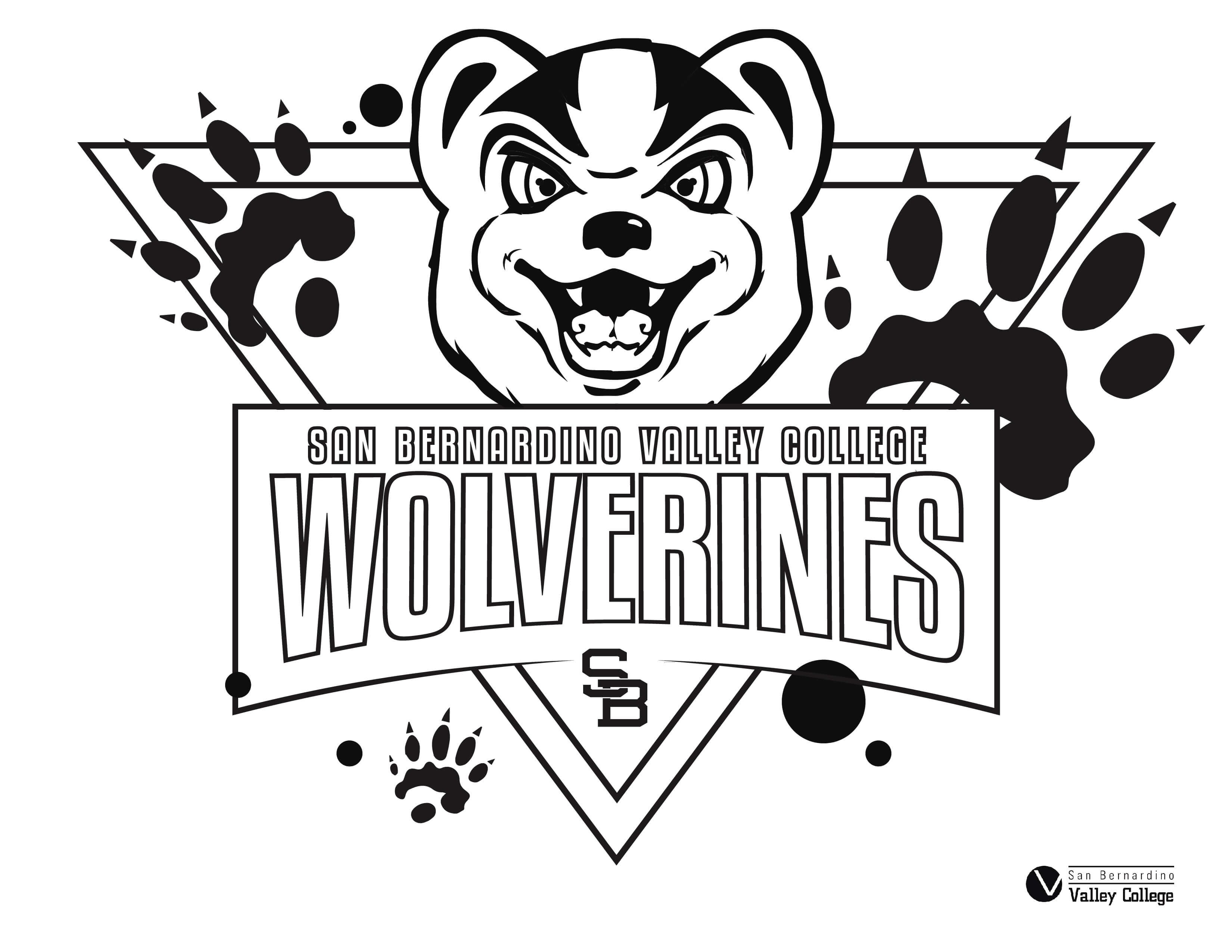 college logo coloring pages