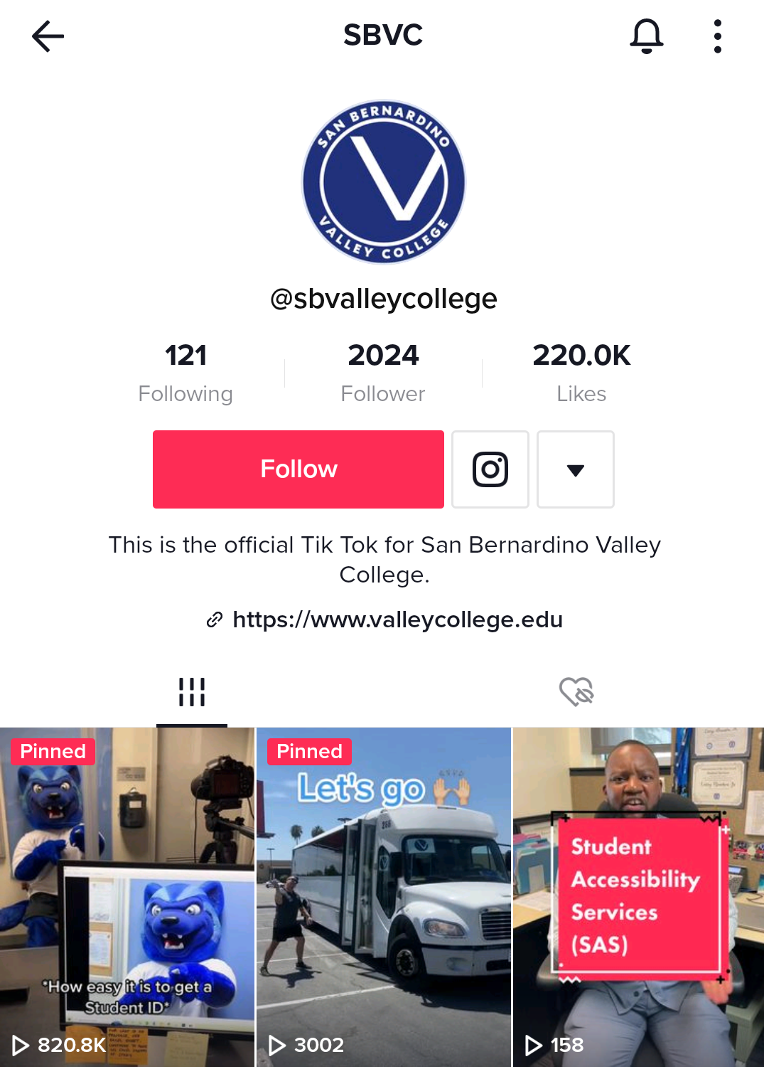 SBVC TikTok Goes Viral — San Bernardino Valley College